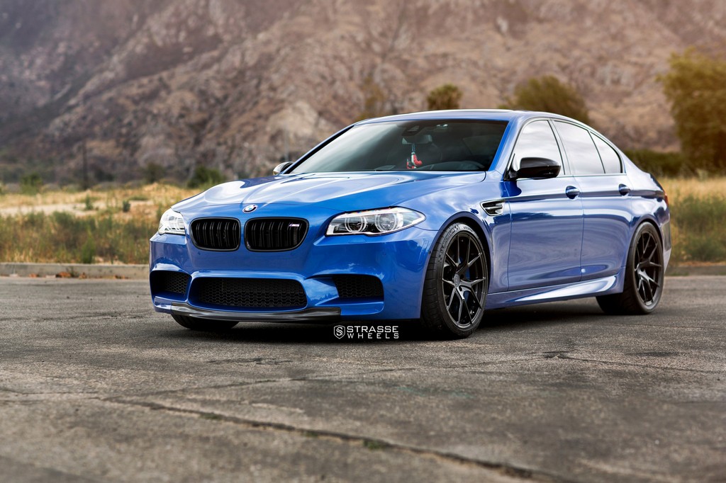 BMW F10 M5 Strasse Wheels Carbon Fiber SM5R Concave