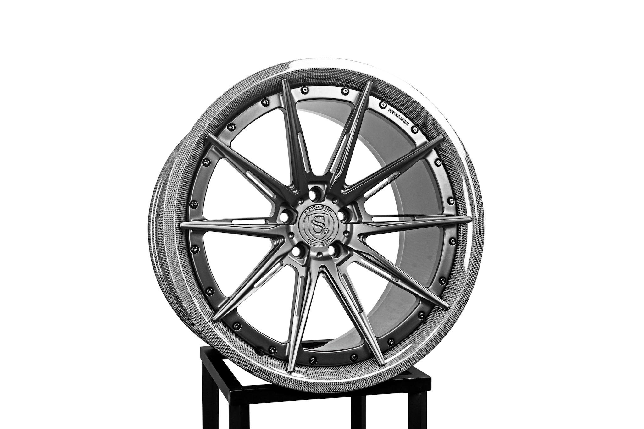 SV10-RS Ultralight Carbon Series - Satin Black - Strasse Wheels