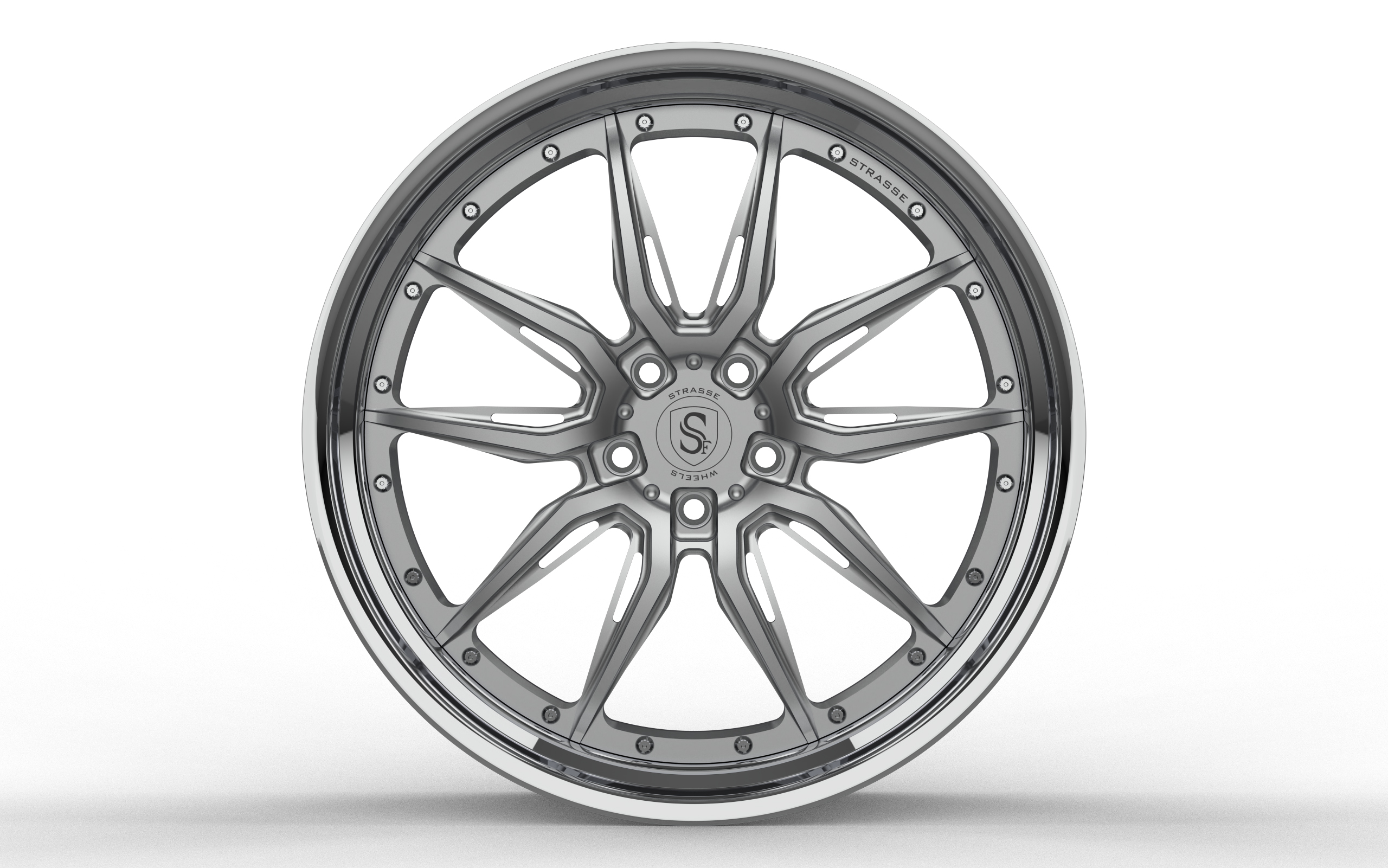 SV5-RS Performance Series - Silver & Polished - Strasse Wheels