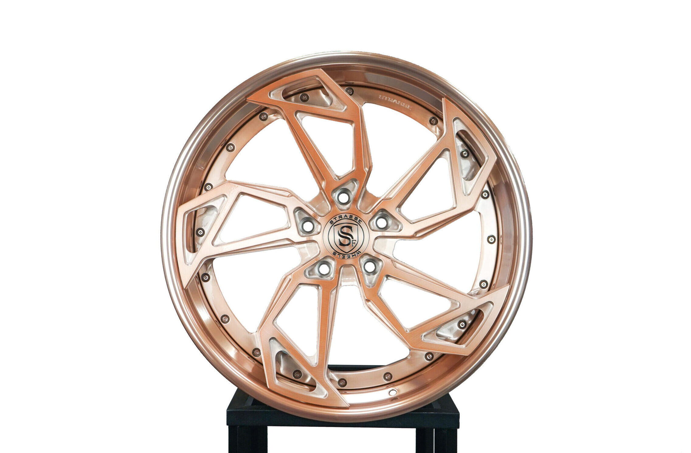 SB1 Deep Concave FS - Brushed Rose Gold & Polished Rose Gold