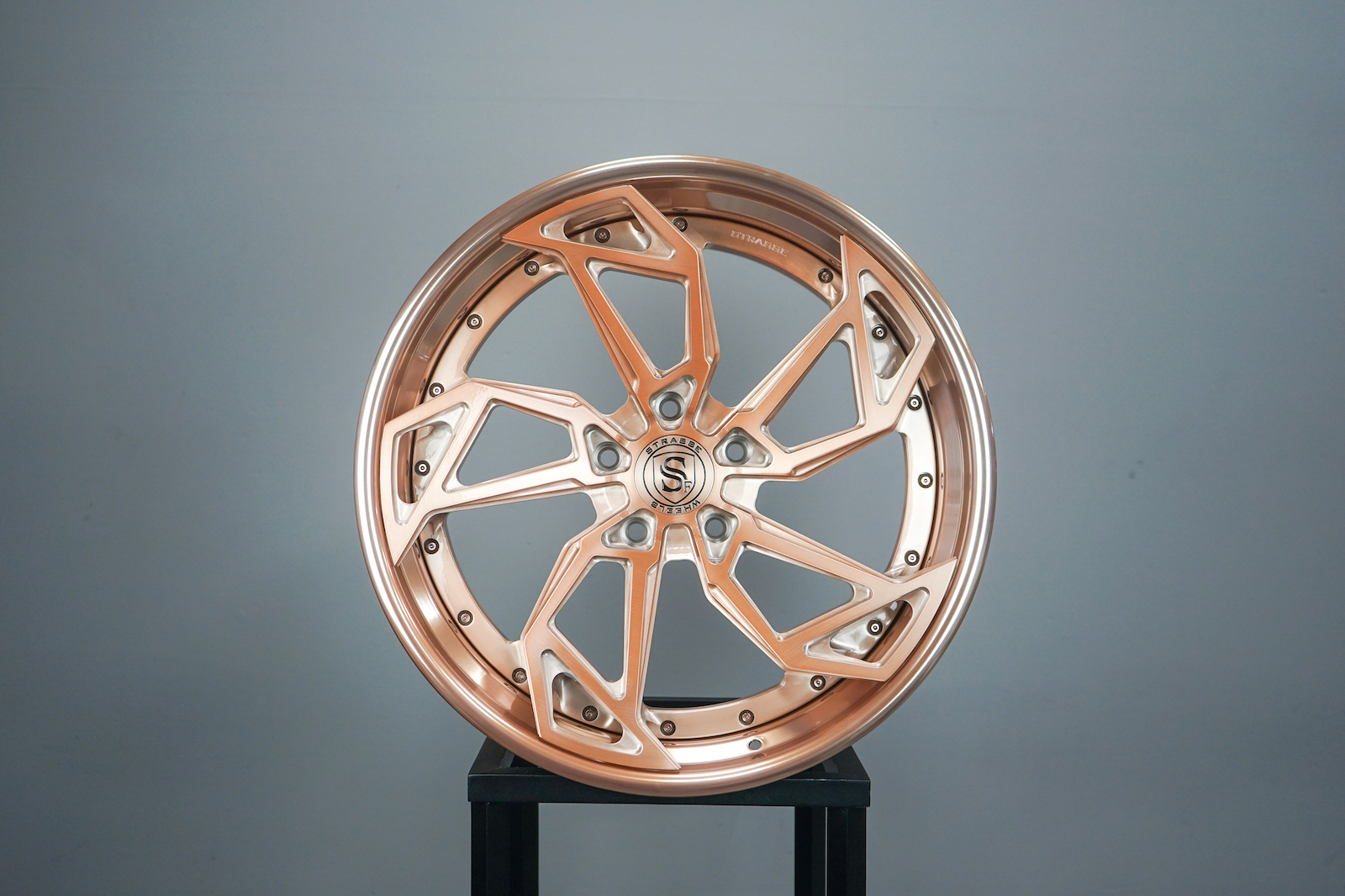 SB1 Deep Concave FS - Brushed Rose Gold & Polished Rose Gold