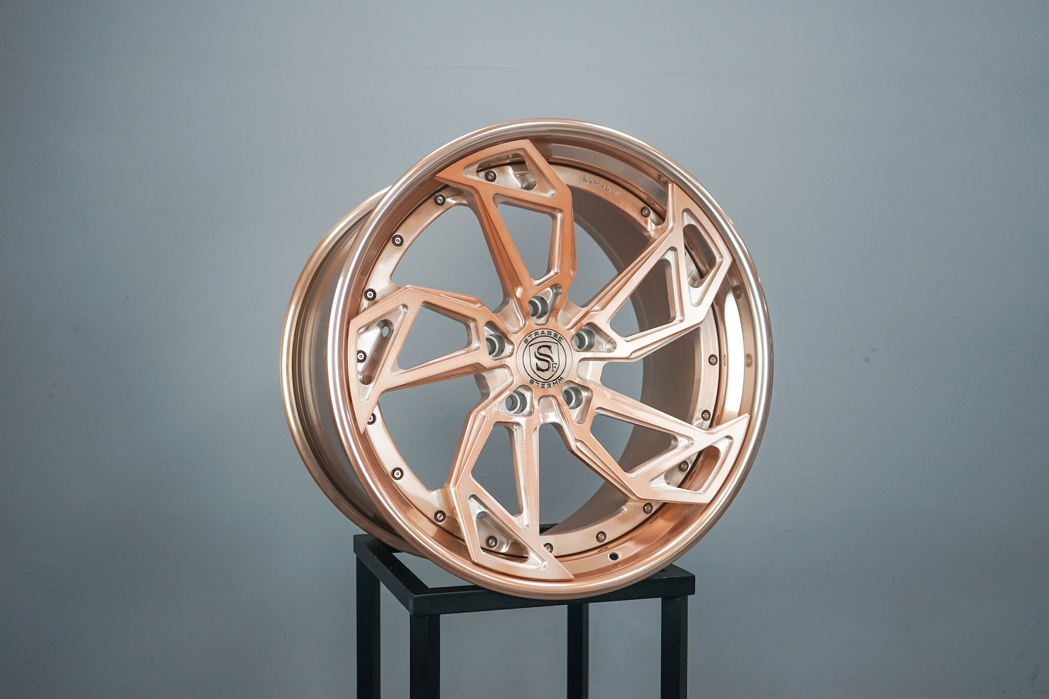 SB1 Deep Concave FS - Brushed Rose Gold & Polished Rose Gold