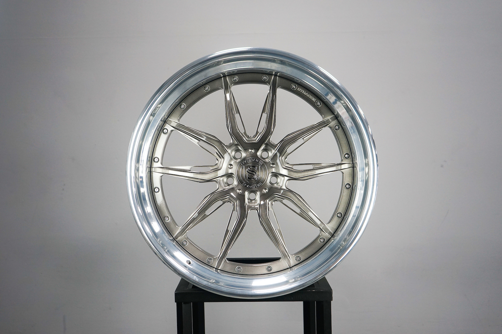 SV5-RS Performance Series - Brushed Titanium - Strasse Wheels