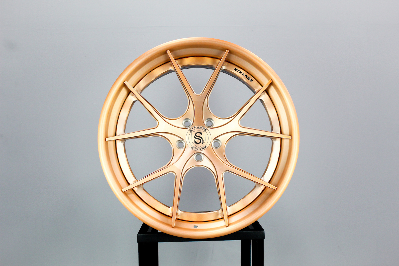 SM5R Deep Concave FS - Satin Rose Gold - Strasse Wheels