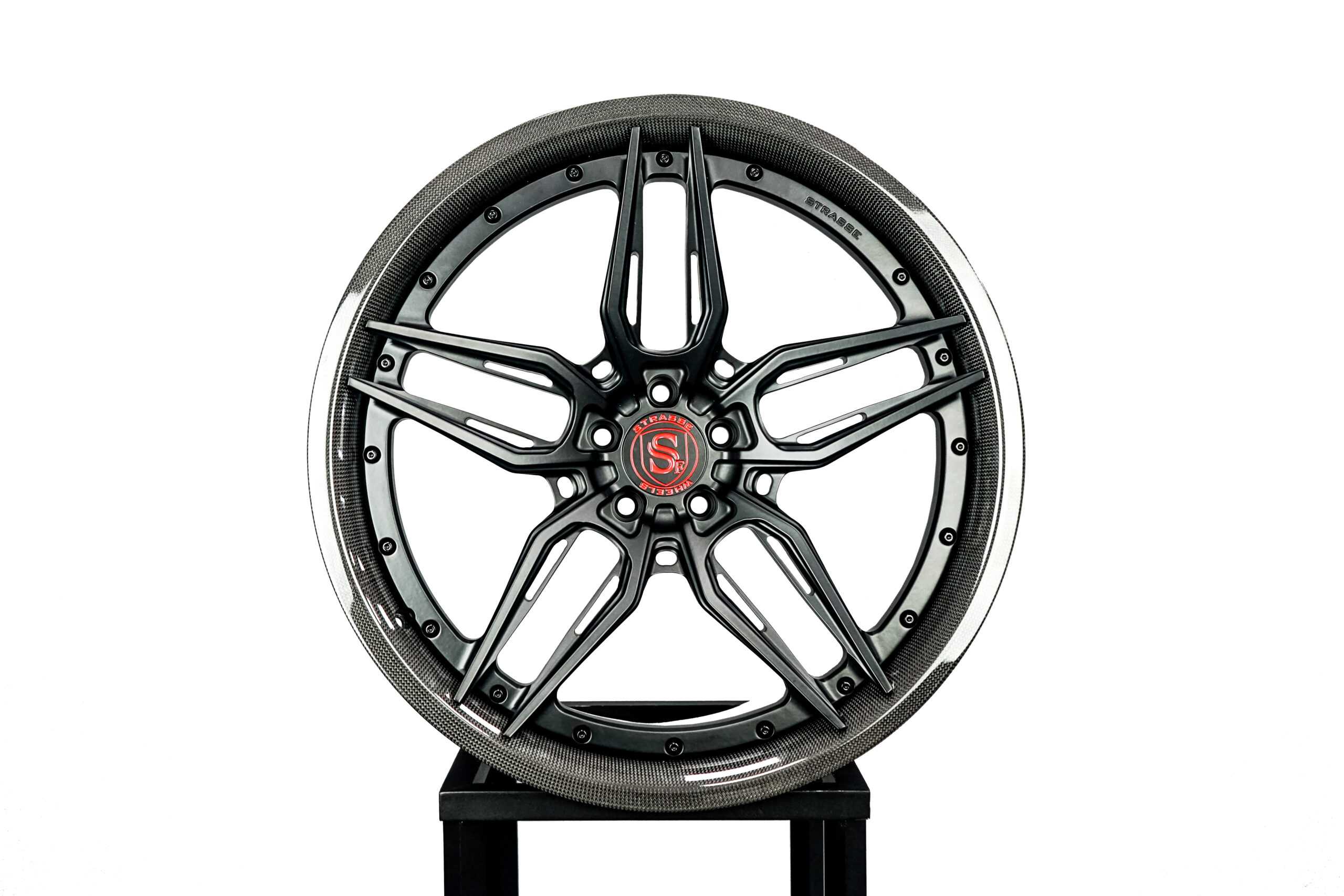SV4-RS Ultralight Carbon Series - Satin Black - Strasse Wheels