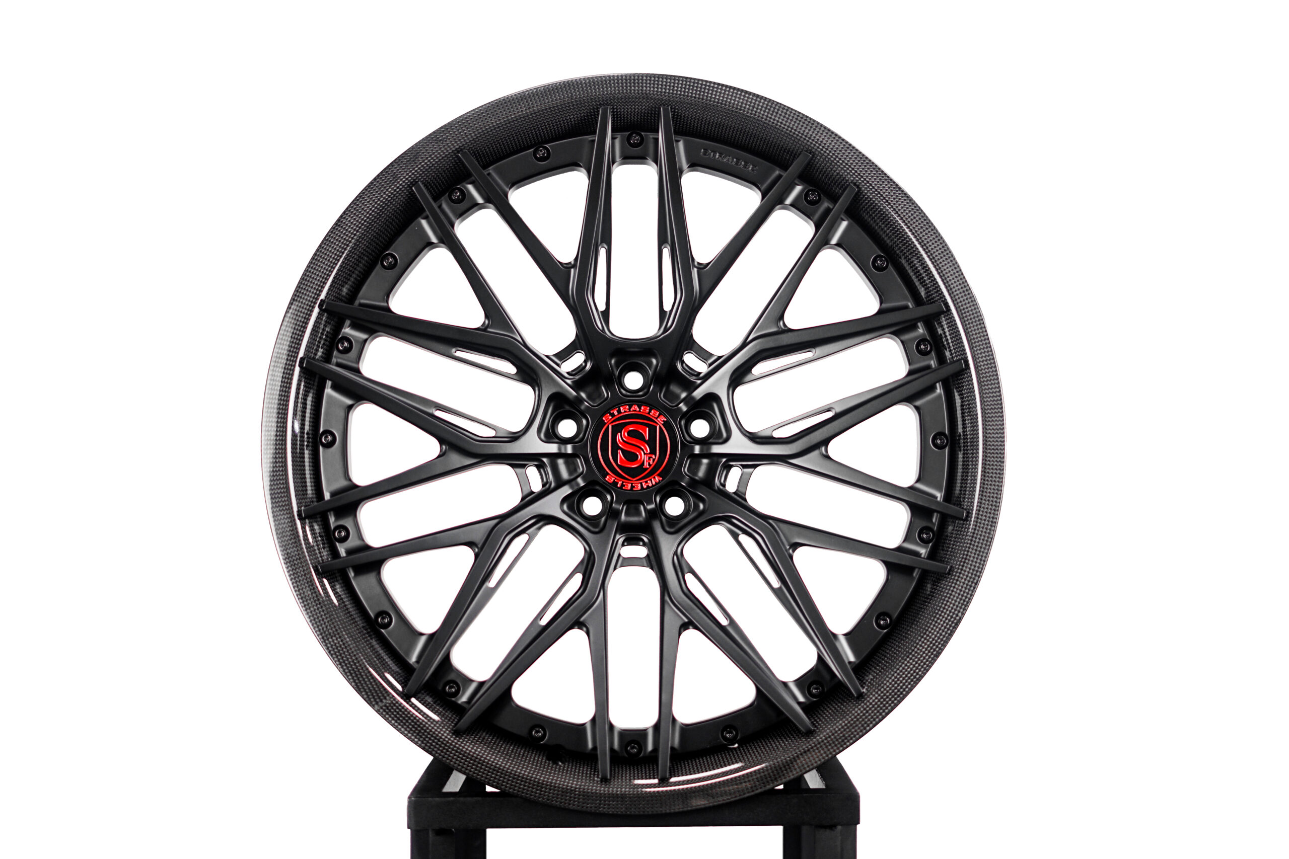 SV10M-RS Ultralight Carbon Series - Satin Black - Strasse Wheels