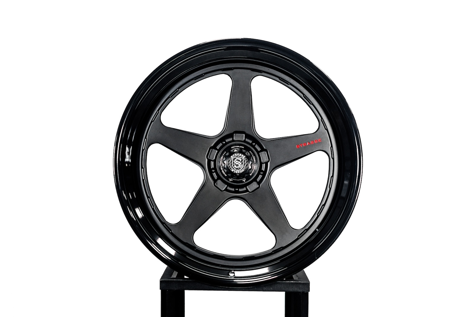 S5 Track Series - Satin Black & Gloss Black - Strasse Wheels